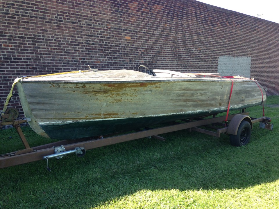 1936 GREAVETTE 20ft Runabout Parts Boat, Mahogany Muskoka Speedboat | eBay