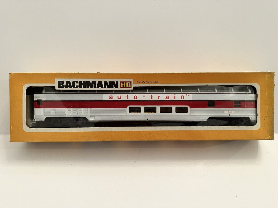 HO Scale Bachmann Auto Train 85' Passenger Coach Car #541 | eBay