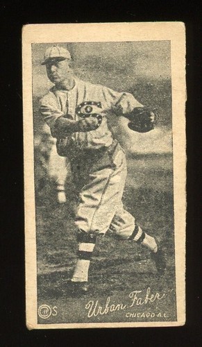 1923 W572 Strip Card Hand Cut Baseball Urban Red Faber VG | eBay