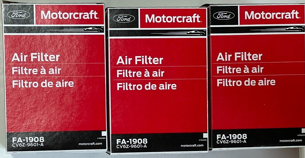 3 PACK Ford OEM Air Filter Motorcraft FA-1908 | eBay