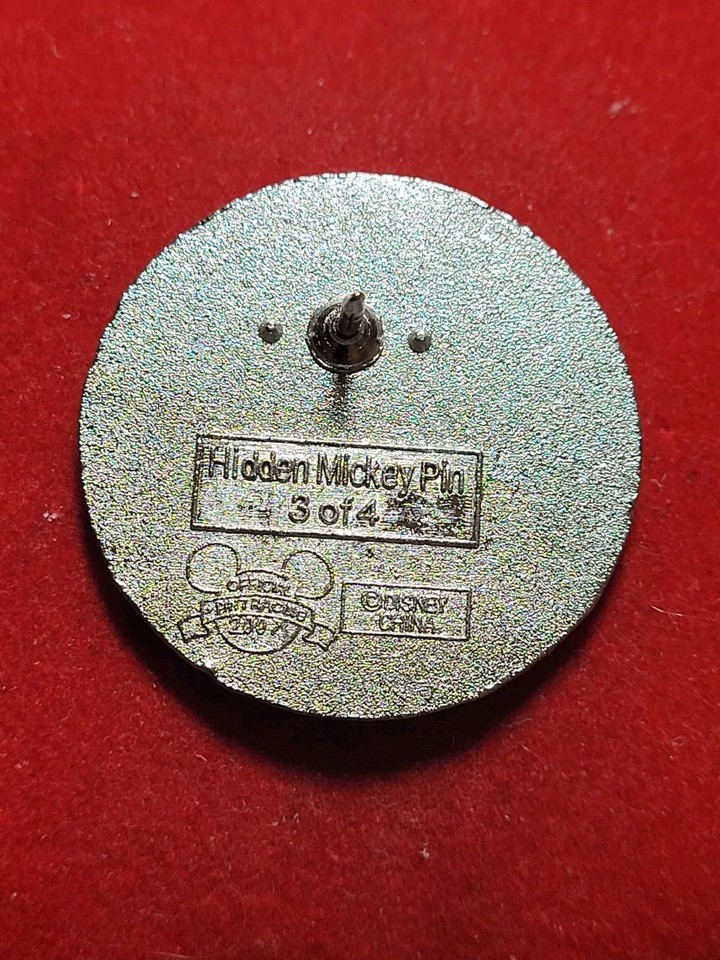 Disney Trading Pin, Goofy, Character Footprints, Hidden Mickey, 2007 a ...