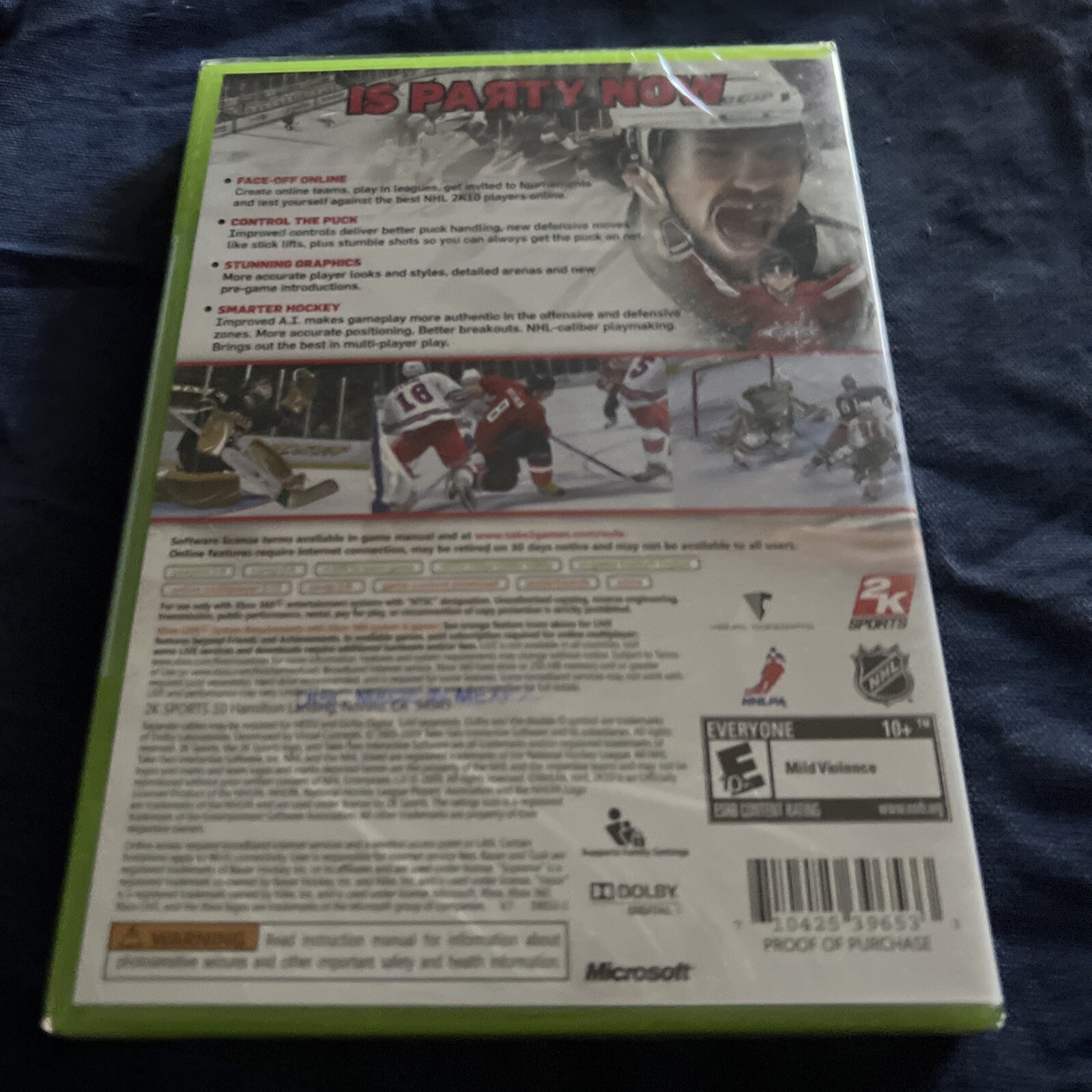 NHL+2K10+%28Microsoft+Xbox+360%2C+2009%29 for sale online | eBay