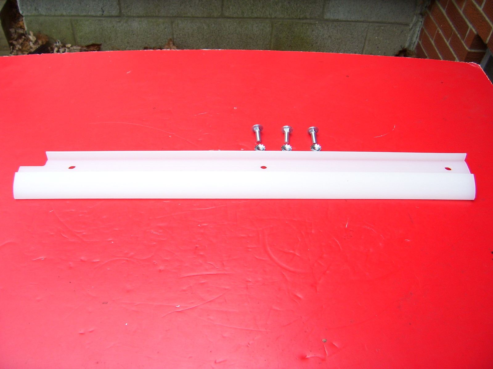 SNOW BLOWER SCRAPER BAR FOR TORO WITH SCRAPER MOUNTING HDW FOR CCR1000 ...
