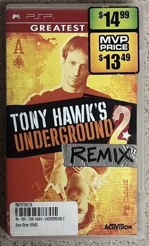 Tony Hawk's Underground 2 Remix Greatest Hits, Sony PSP, 2005 No Manual ...