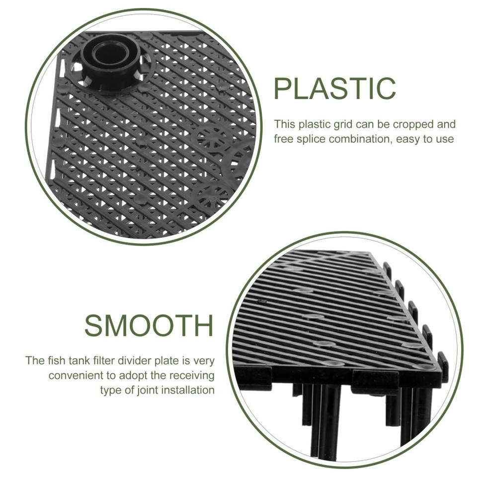 Aquarium Bottom Filter Plate Fish Tank Separator Isolation Tray Divider ...