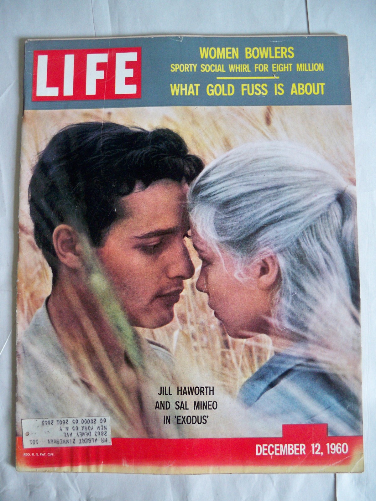Life Magazine, December 12, 1960 - Jill Haworth and Sal Mineo | eBay