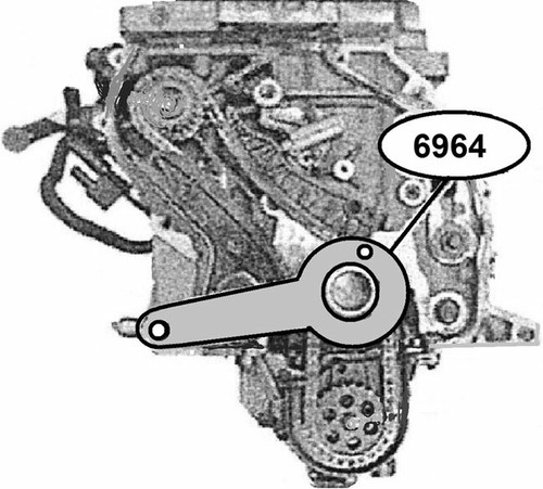 Crank Positioning Holding Tool for Diesel Crank on BMW PSA OEM Equiv 2 ...