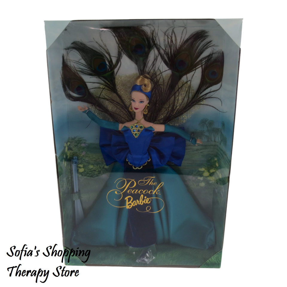 The Peacock Barbie Doll Birds Of Beauty Collection First In Series NEW ...