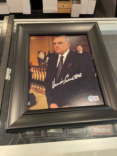 VINCE CURATOLA JOHNNY SACK THE SOPRANOS RALPH SIGNED 8X10 FRAMED PHOTO ...