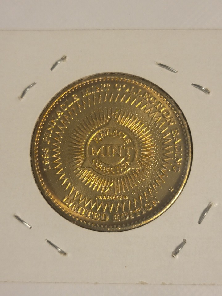 1998 Pinnacle Mint BrassPLATED COIN #19 Bill Elliott's Car | eBay