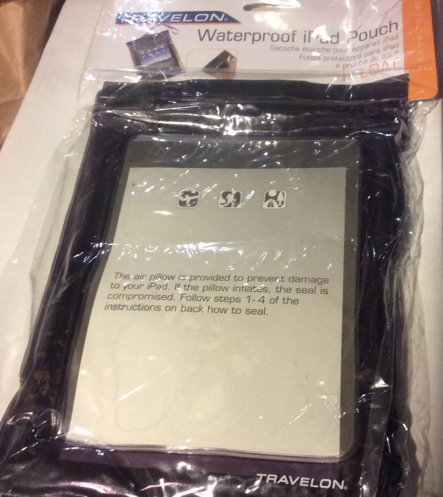 Travelon WATERPROOF Portfolio TABLET CASE Sleeve for Android & iPad New ...