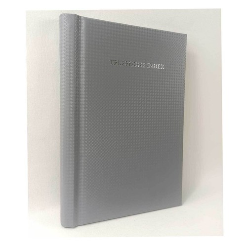 A5 Phone Address Book A-Z Notepad Hard Back Cover Office Telephone ...