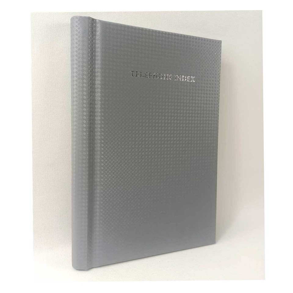 A5 Phone Address Book A-Z Notepad Hard Back Cover Office Telephone ...