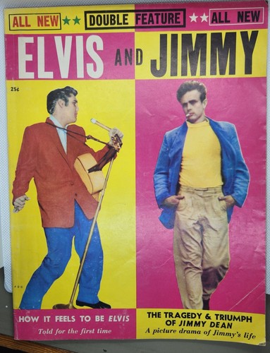 1956, Elvis Presley, "ELVIS and JIMMY" Magazine (No Label) Scarce ...