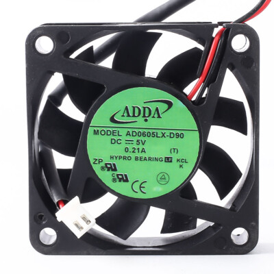 ADDA AD0605LX-D90 60*60*15mm 5 V 0.21A Server Square Cooling Fan | eBay