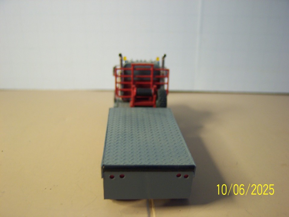 HO Scale custom Matchbox Western Star Oil field winch flat bed | eBay