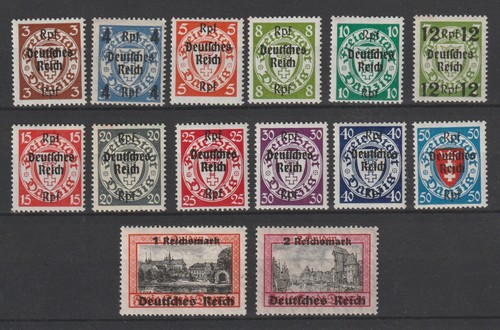 1939 Germany Reich Logo's of Gdansk Soprastampati 9 Val MNH MF125361 | eBay