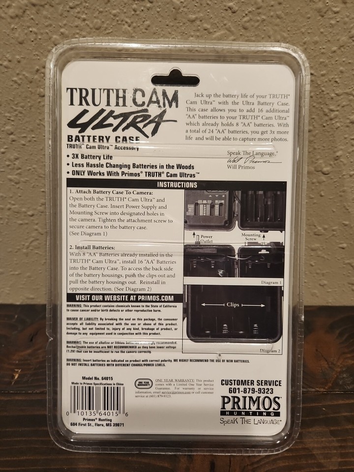 Primos Truth Cam Ultra Battery Case. #621 | eBay