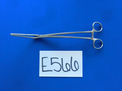 E566 V. Mueller Fogarty Hydragrip Angled Clamp 8.5" Overall Length ...