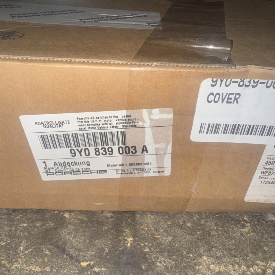 2019-2025 Genuine PORSCHE Cayenne 9YA Door Access Cover 9Y0839003A | eBay