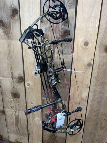 Bear Moment Fully Loaded Compound bow RH 25-30" 60-70lbs - SET UP | eBay