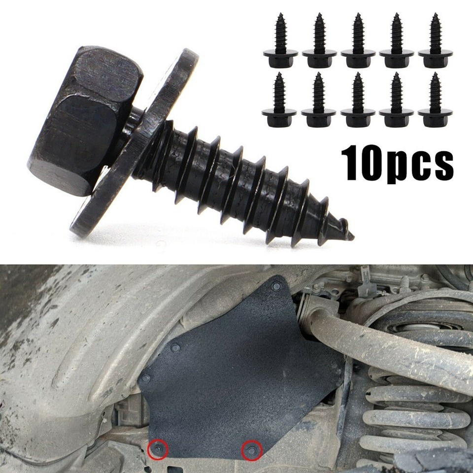 10 Pcs Auto Fastener Car Bumper Cover Clips Retainer Fasteners Rivet ...