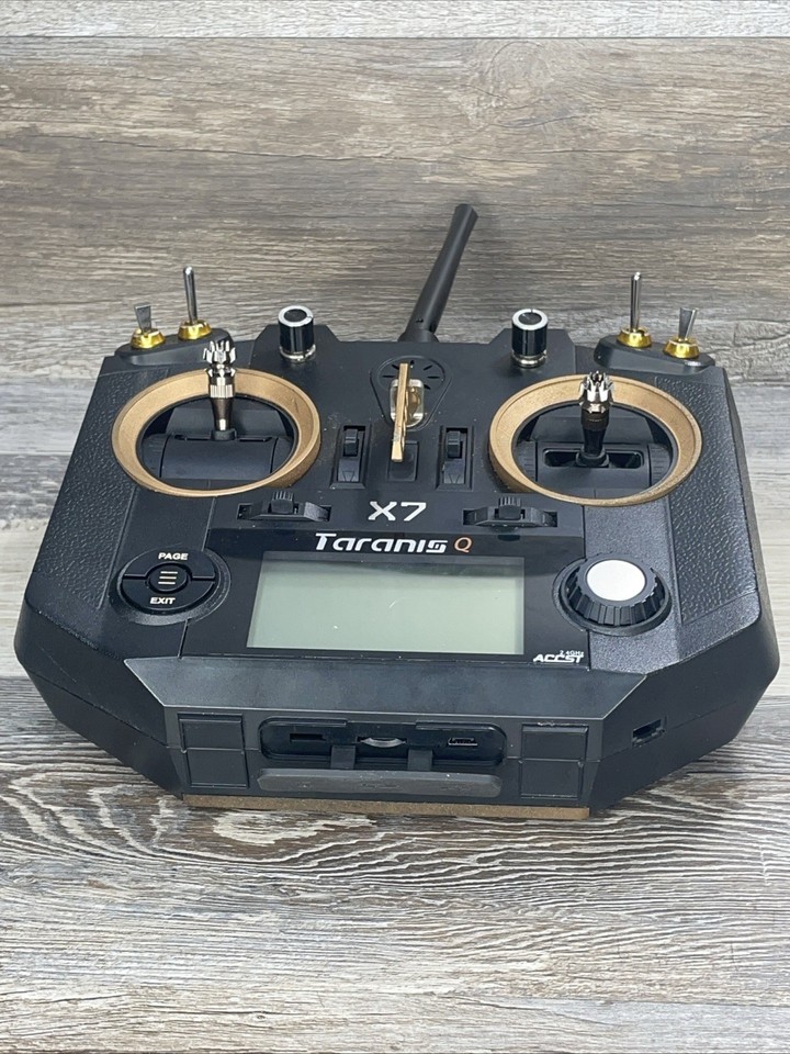 FrSky Taranis Q X7 ACCESS 2.4GHz 24CH Radio Transmitter & TBS Tracer ...