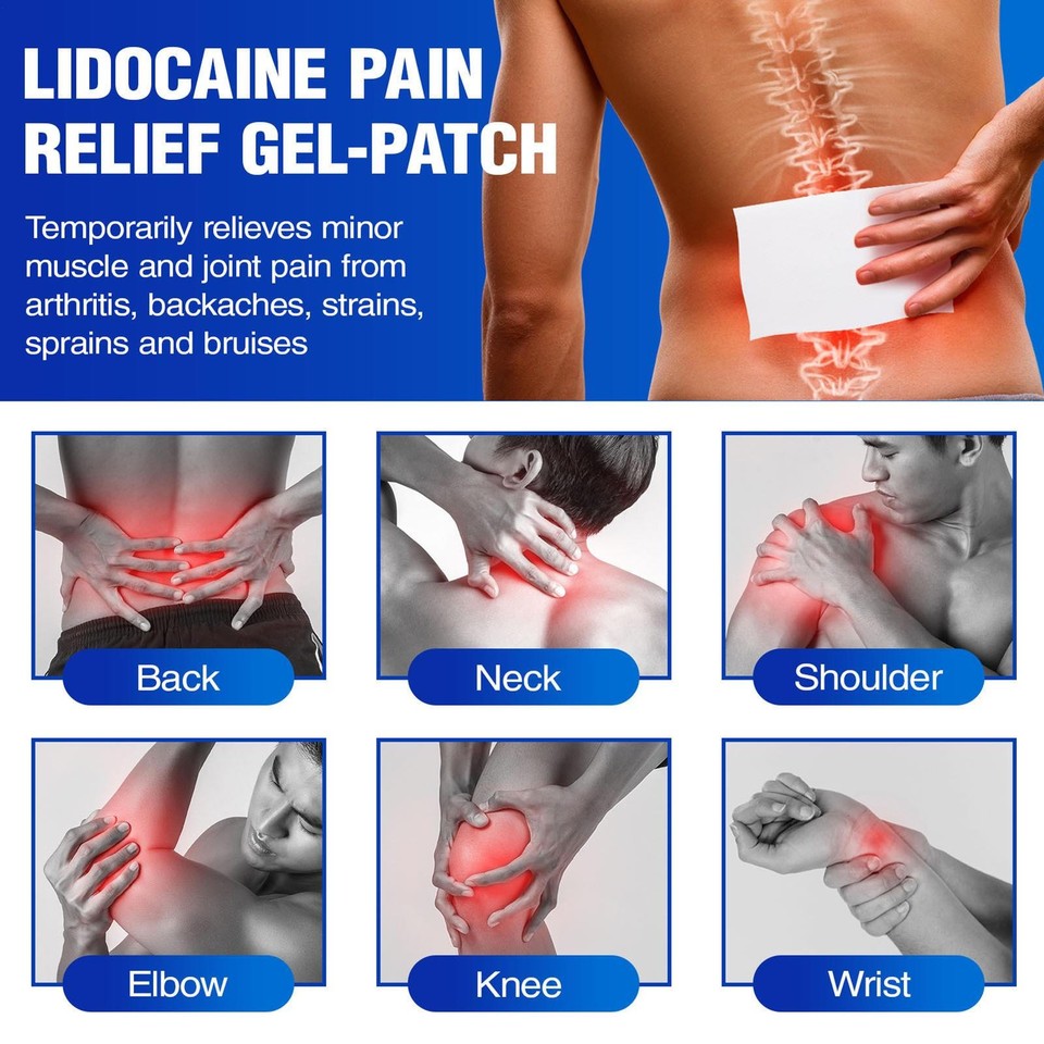 Pain Relief Patch 14 Pieces Patches for Muscle & Joint Pain | eBay UK