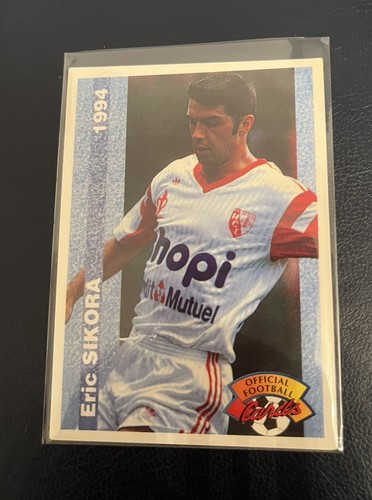 Carte N° 106 Eric Sikora Défenseur Official Football Cards 1994 Panini ...