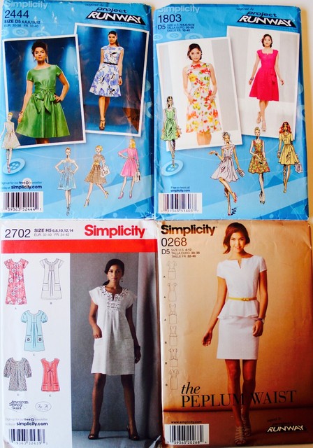 Simplicity 2147 Misses Mini Dress Tunic Pattern Learn to Sew UCT Sz 6 ...