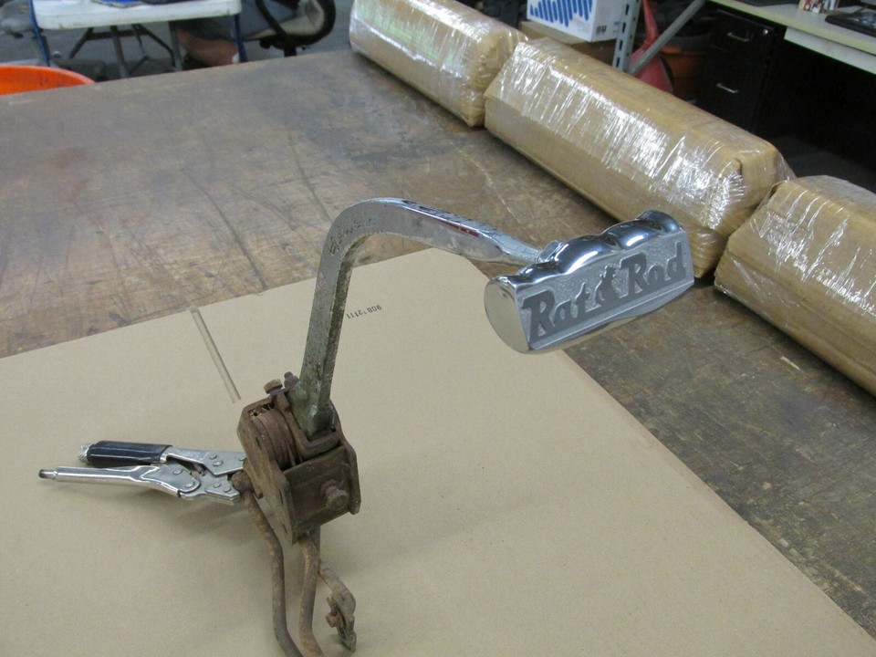 Rat Rod T Handle Shifter Knob Aluminum Ford Chevy Olds Pontiac Hurst ...