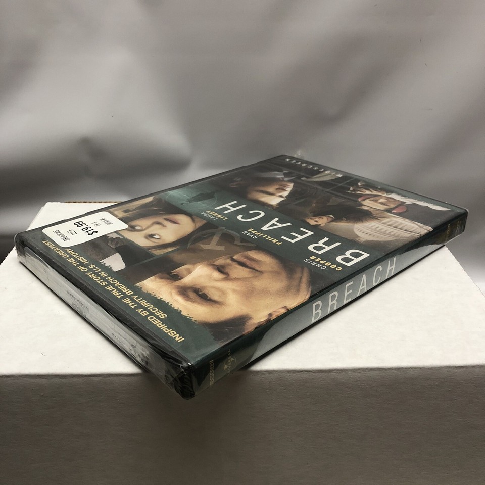 Breach DVD Chris Cooper Ryan Phillippe Laura Linney True Story FBI Spy ...
