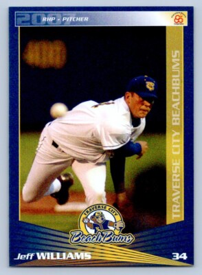 Jeff Williams 2007 Traverse City Beach Bums Baseball Card | eBay