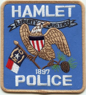 HAMLET NORTH CAROLINA NC State Flag POLICE PATCH | eBay