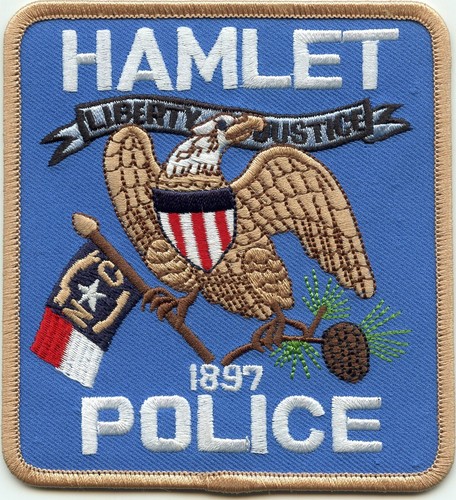 HAMLET NORTH CAROLINA NC State Flag POLICE PATCH | eBay