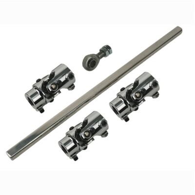Street Rod Mustang II Power Rack 18" Steering Shaft Kit + U Joints ...