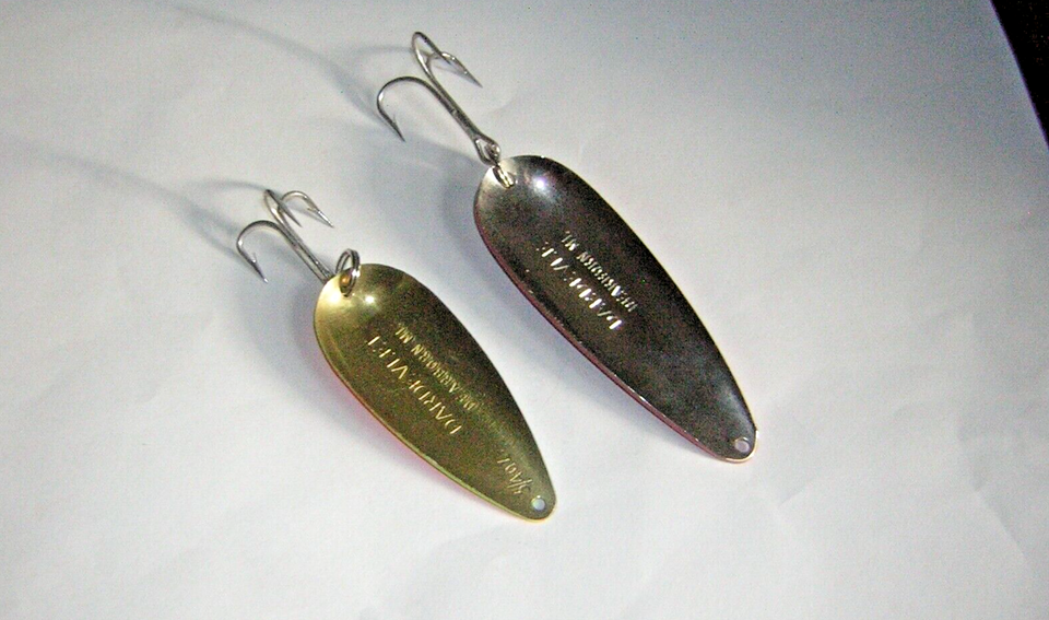 TWO (2) Large Eppinger Dardevle Spoons-Assorted Sizes & Colors | eBay