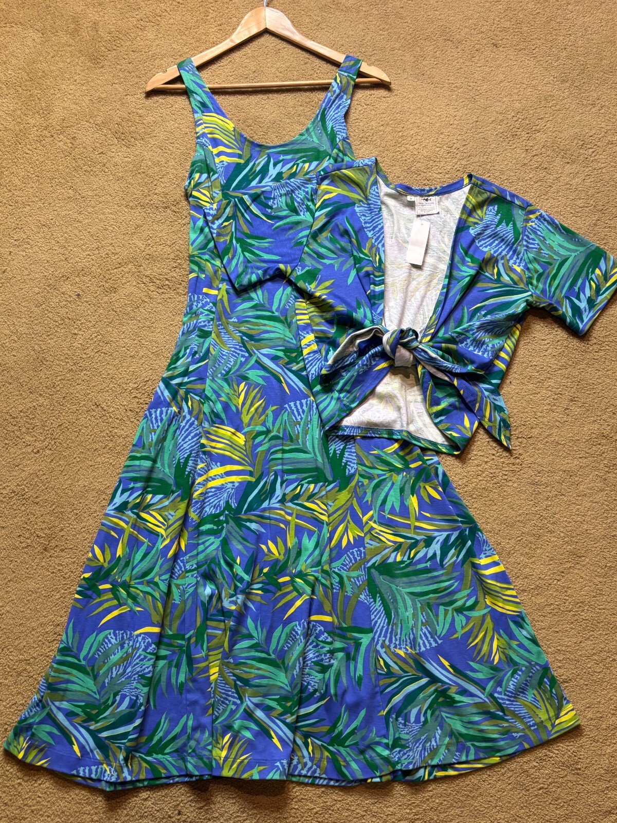 NWT 2000s Y2K Florida Keys Vacation Wear Tropical Max… - Gem