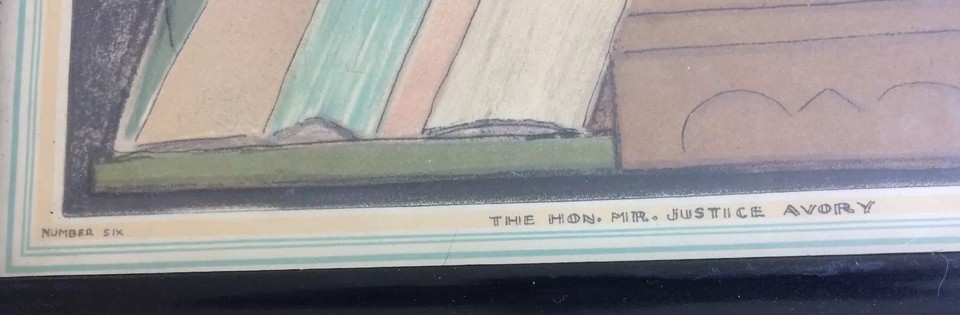 Edmond Kapp Portrait of Chief Justice Sir Horace Avory The Law Journal ...