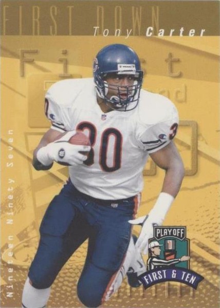 1997 Playoff First & Ten - #204 Tony Carter (RC) for sale online | eBay