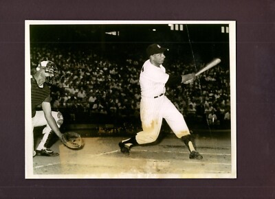 Joe DiMaggio Game 44 Hit Streak 1941 Type IV Press Photo New York ...
