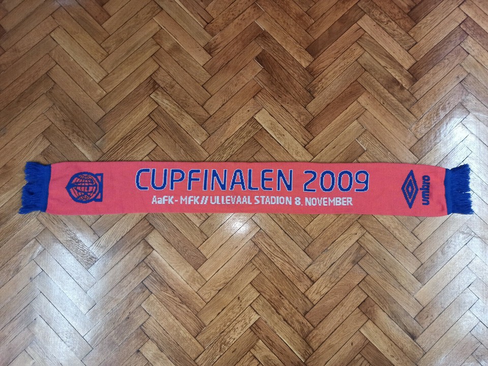 Sciarpa calcio Aalesund Molde Norvegia calcio Umbro fotball skjerf ...