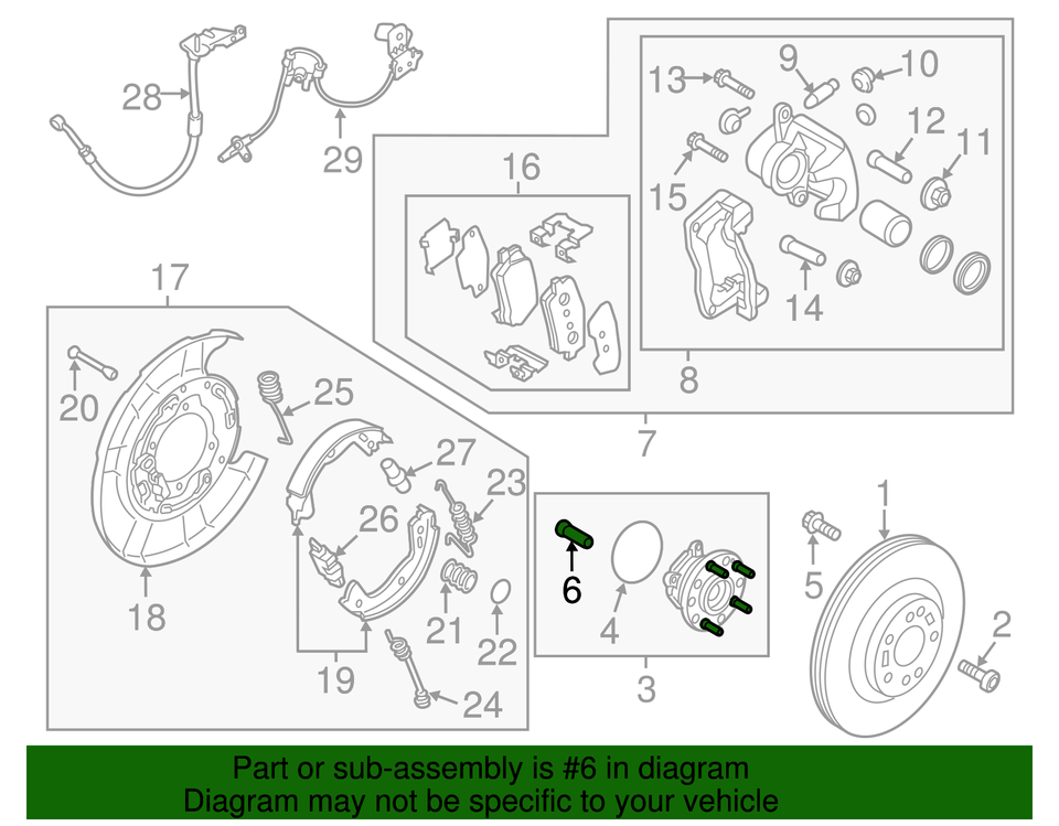 Genuine Hyundai Wheel Stud 52755-2E000 | eBay