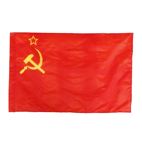 60*90cm Red CCCP Union of Soviet Socialist Republics USSR Flag Banner ...
