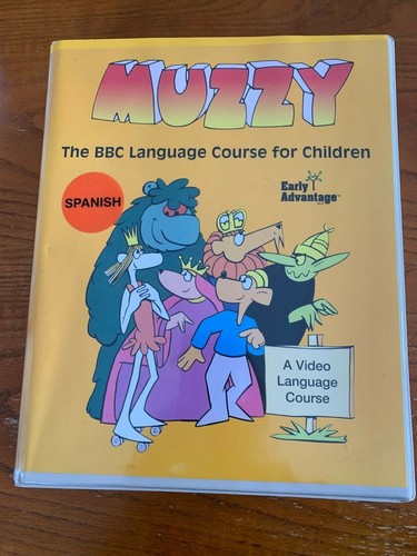 Muzzy The BBC Language Course for Children VHS CD SPANISH NO CASSETTE ...