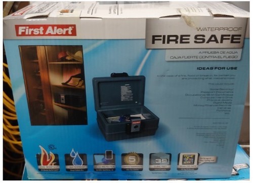 First Alert 2030F Combination Waterproof Fire Safe 0.39 Cubic Ft. NIB ...