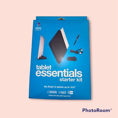 DIGITAL BASICS TABLET ESSENTIALS STARTER KIT FOR IPAD &TABLETS UP TO 10 ...