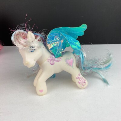 My Little Pony Star Catcher Pegasus White Pony Horse Blue Eyes Toy G3 ...