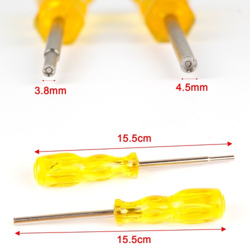 3.8mm & 4.5mm Screwdriver Bit NES SNES N64 Game Boy Nintendo Sega ...