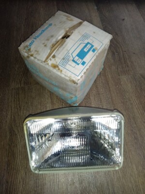 4651 Sylvania Incandescent Rectangular Headlight GLASS NOS - | eBay